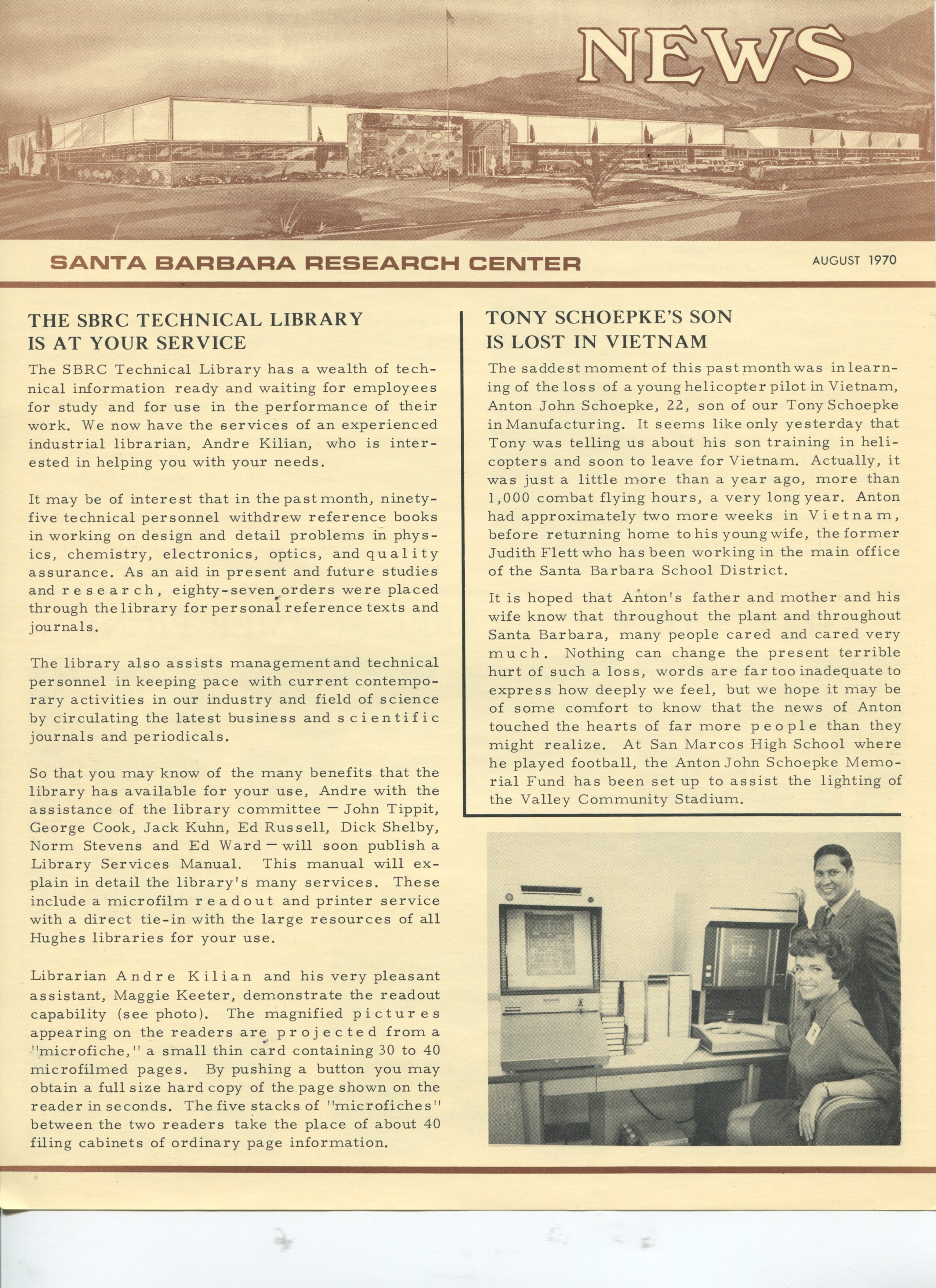 1970 SBRC News – SBRC-SBRS History