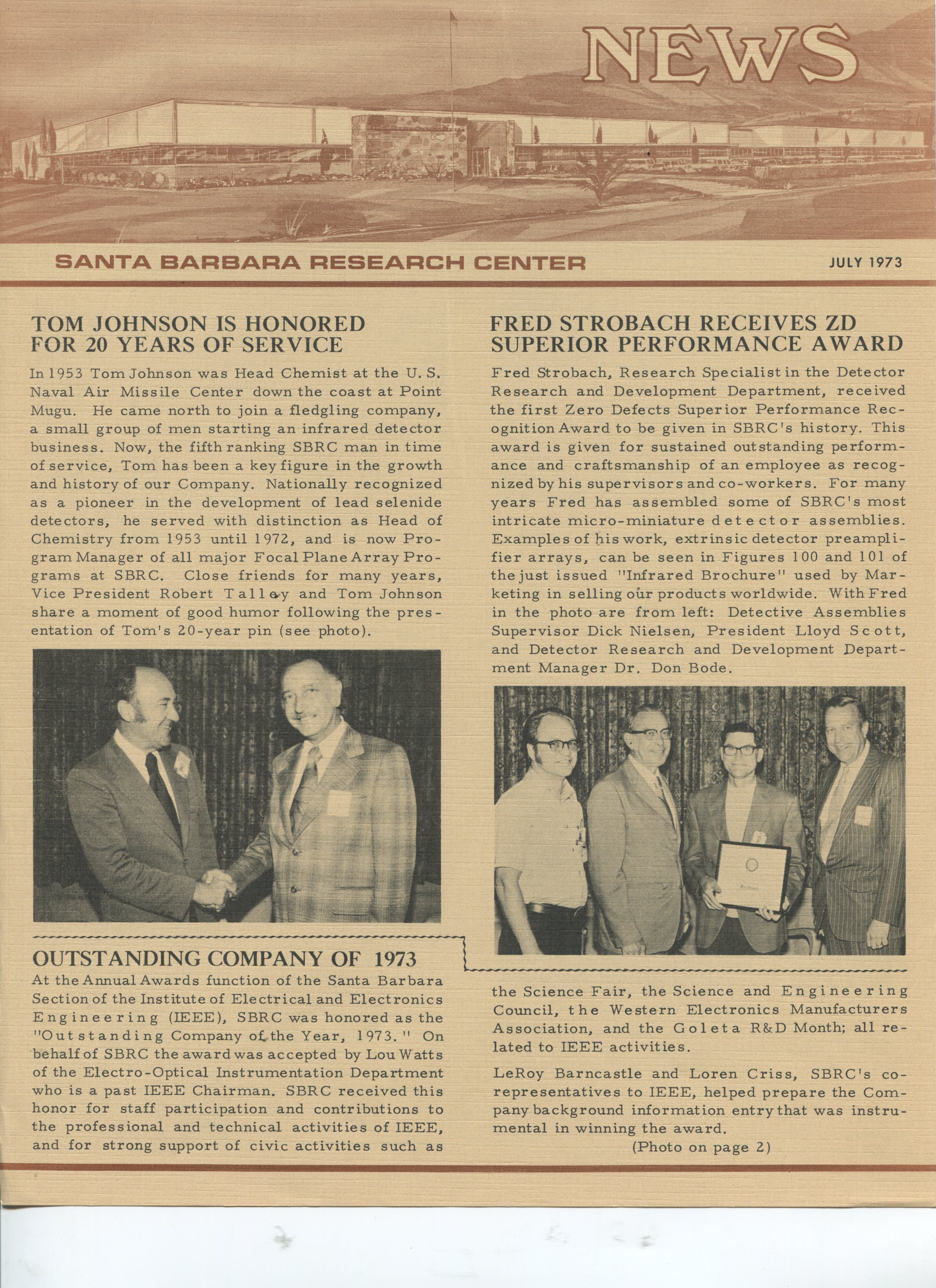 1973 SBRC News – SBRC-SBRS History