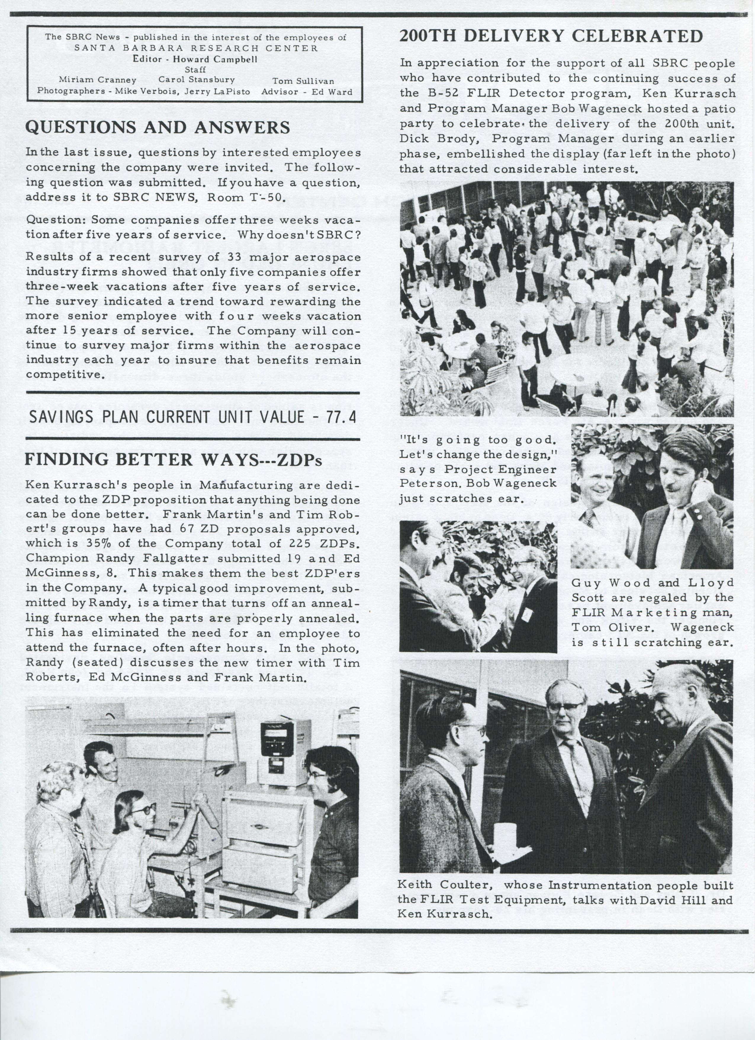 1974 SBRC News – SBRC-SBRS History