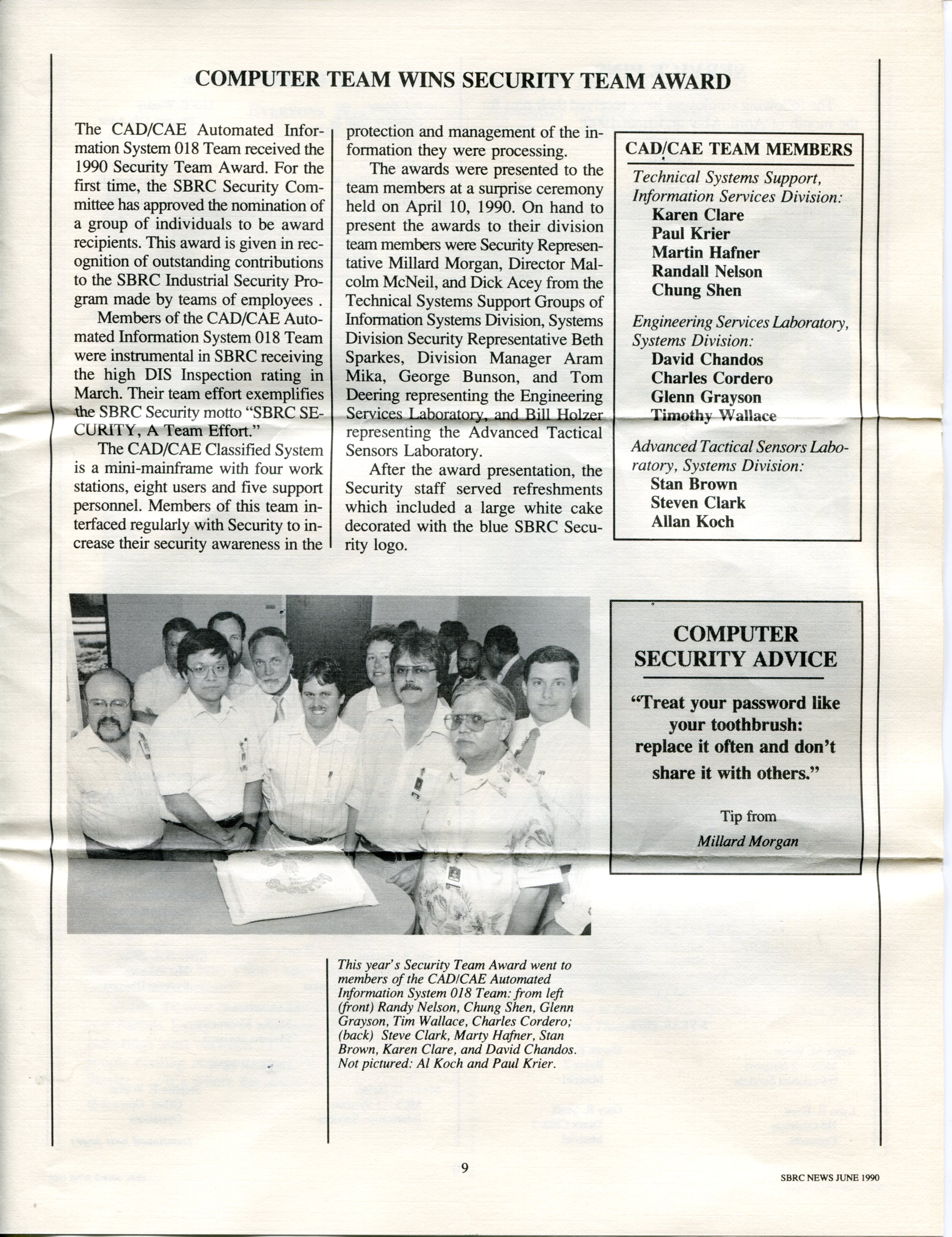 1990 SBRC News – SBRC-SBRS History